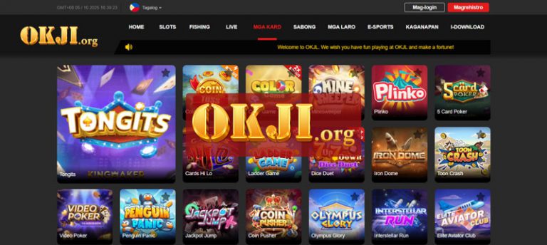 OKJI.org | Okjl Official Website | No.1 Online Casino Philippines 2025