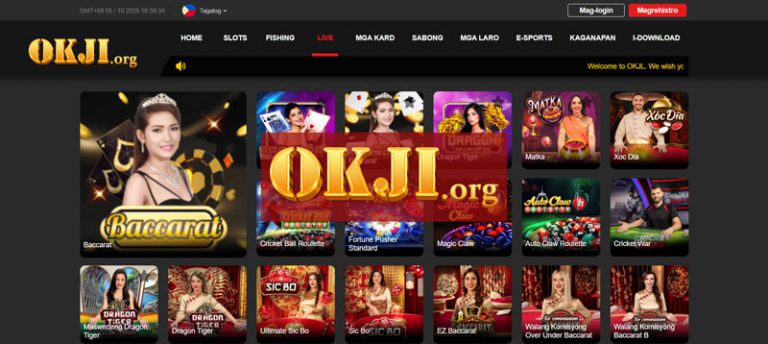 OKJI.org | Okjl Official Website | No.1 Online Casino Philippines 2025