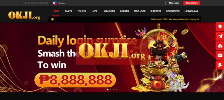 OKJI.org | Okjl Official Website | No.1 Online Casino Philippines 2025